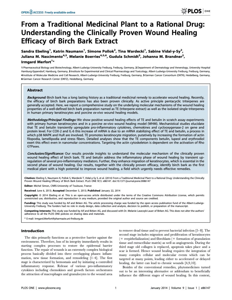 From a Traditional Medicinal Plant to a Rational Drug: Understanding ...